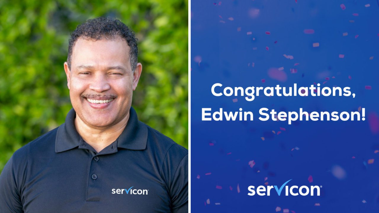 Edwin Stephenson - 36 Years with Servicon - Servicon