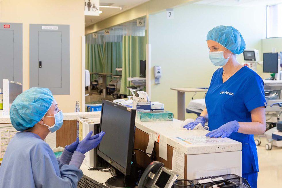 Focused Rounding - EVS for Hospitals' Commitment to Quality - Servicon