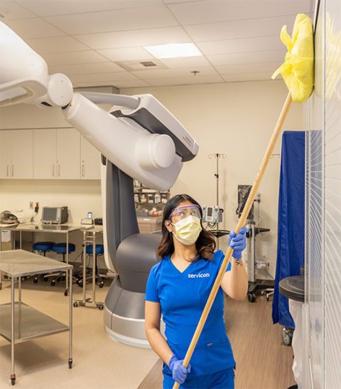 The Use of Advanced Technology in Hospital EVS